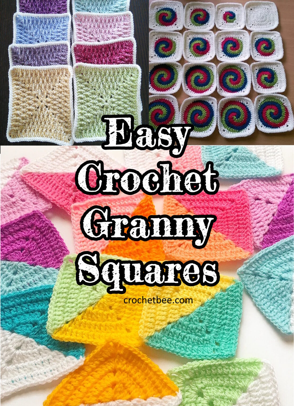 16+ Easy Crochet Granny Squares - Unique Patterns