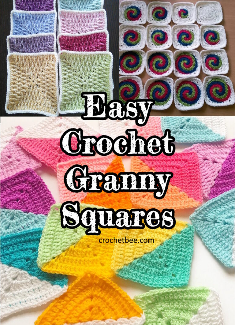 16+ Easy Crochet Granny Squares - Unique Patterns